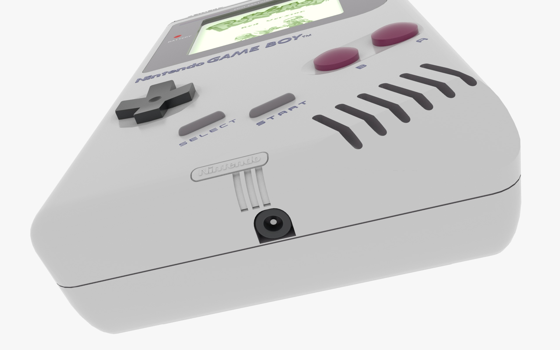 Classic Game boy 3D model - TurboSquid 1791546