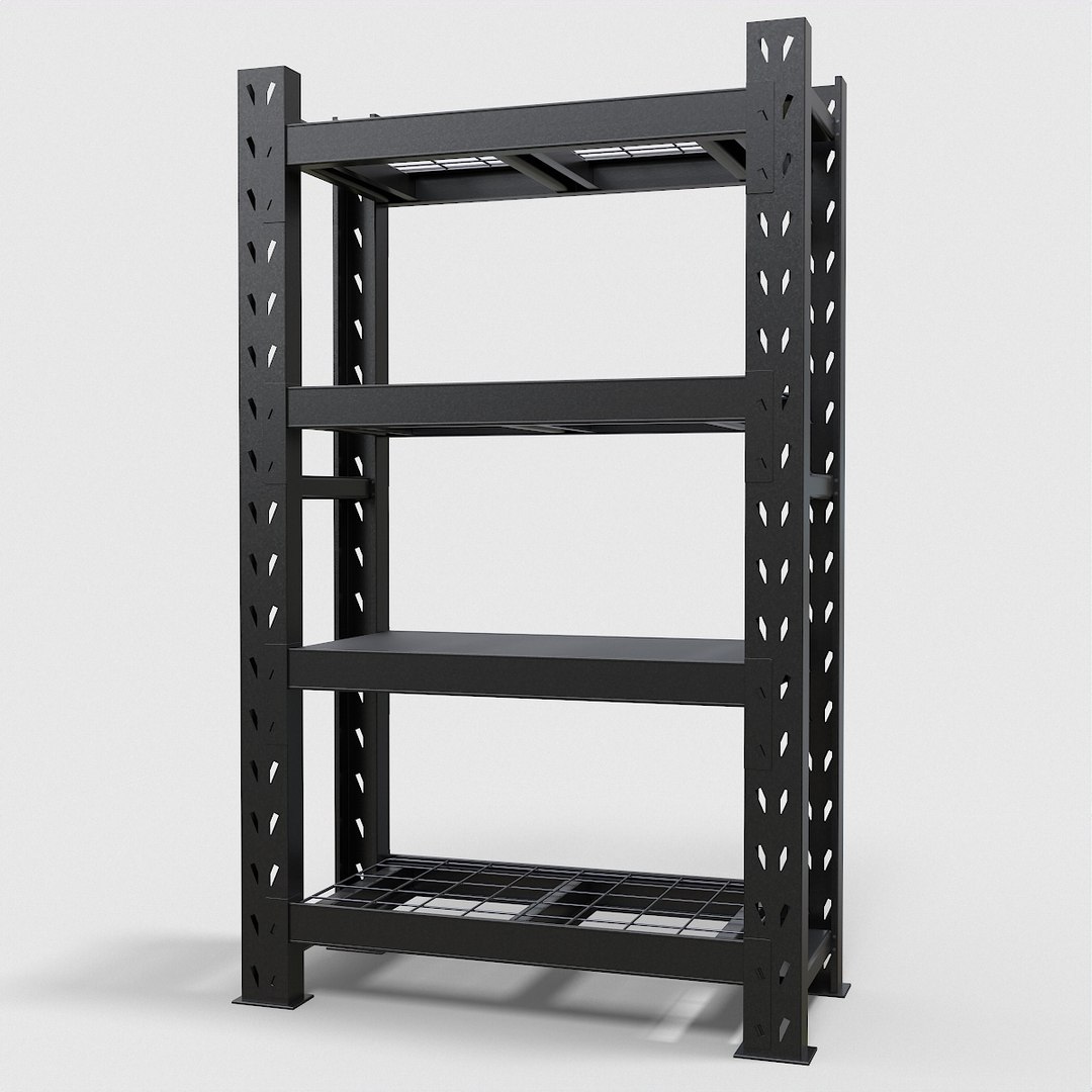 1 Standart Heavy Duty Rack 1100 X 500 3D Model - TurboSquid 2053452