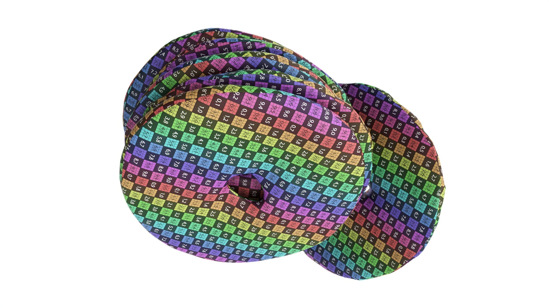 Crackers Round 3D Model - TurboSquid 2392487