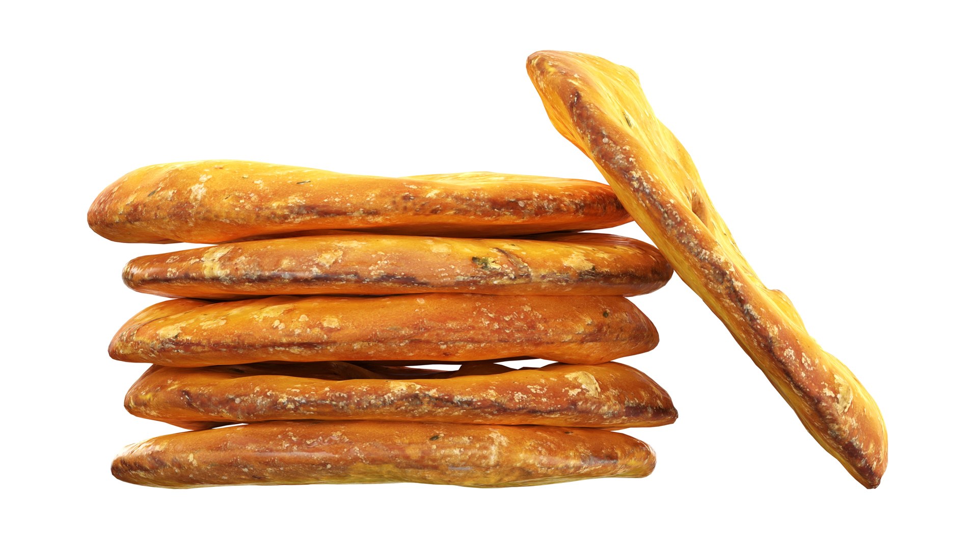 Crackers Round 3D Model - TurboSquid 2392487