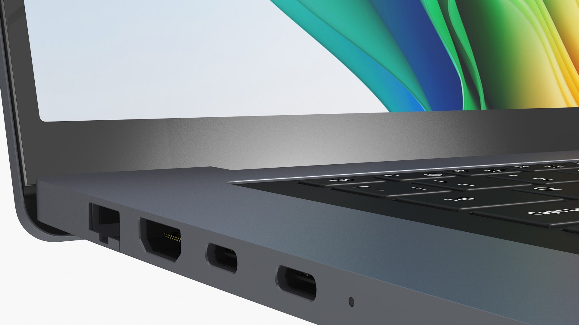 Samsung Galaxy Book6 16 Inch Gray And Silver Rigged 3D Model ...