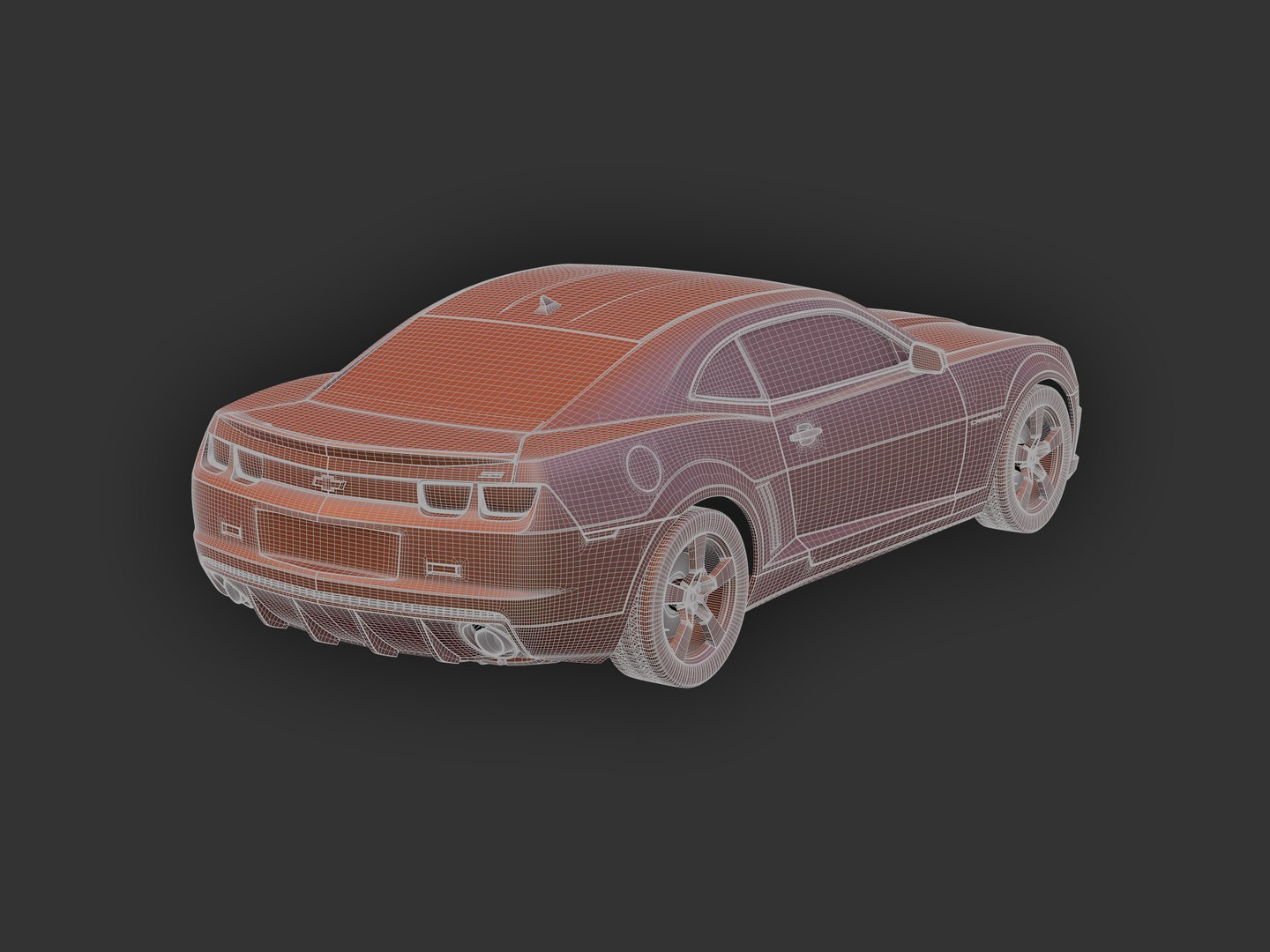 Chevrolet Camaro SS 2010 model - TurboSquid 2178925