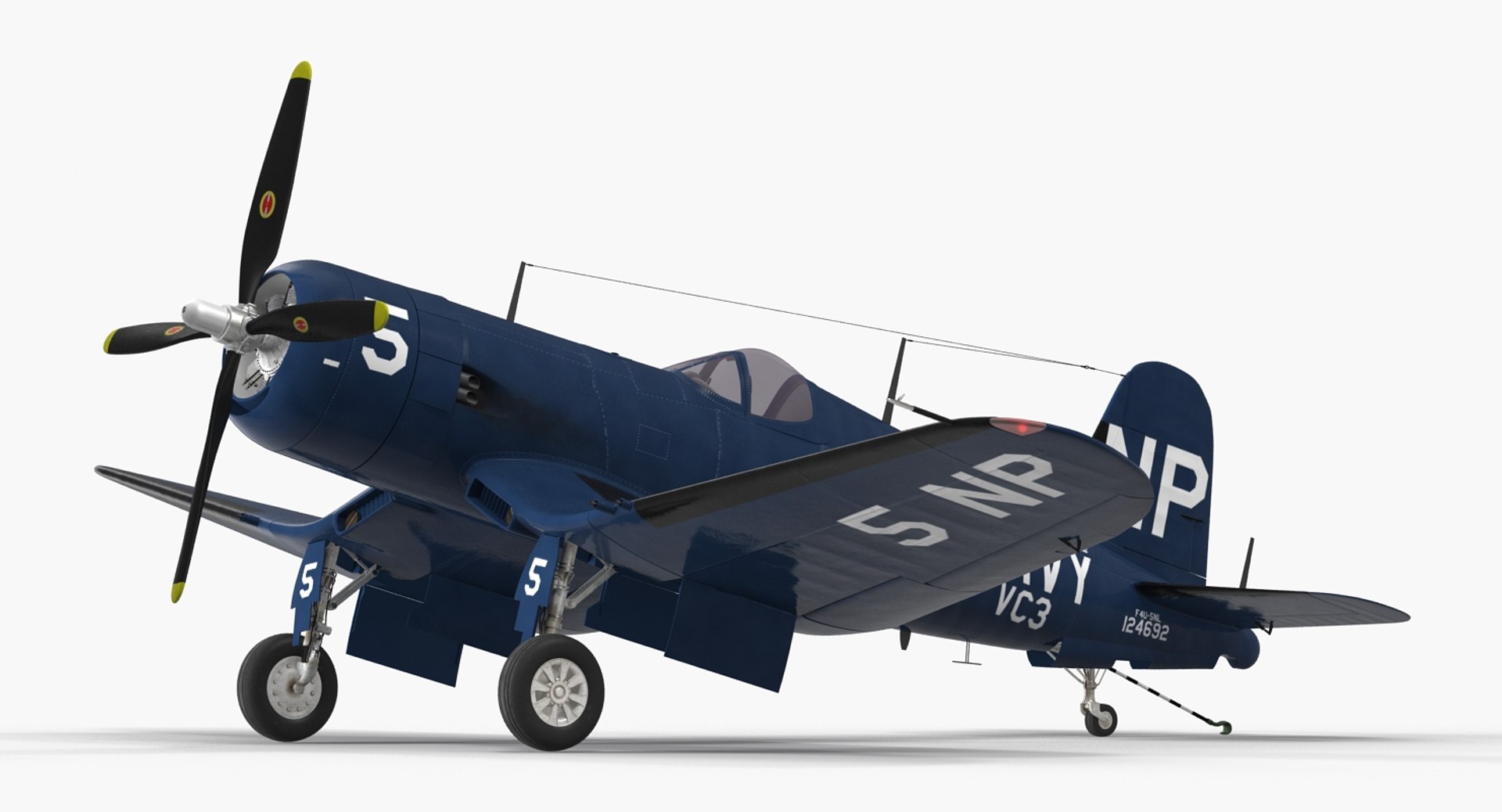 Navy Fighter F4u 5nl Model | 1148663 | TurboSquid