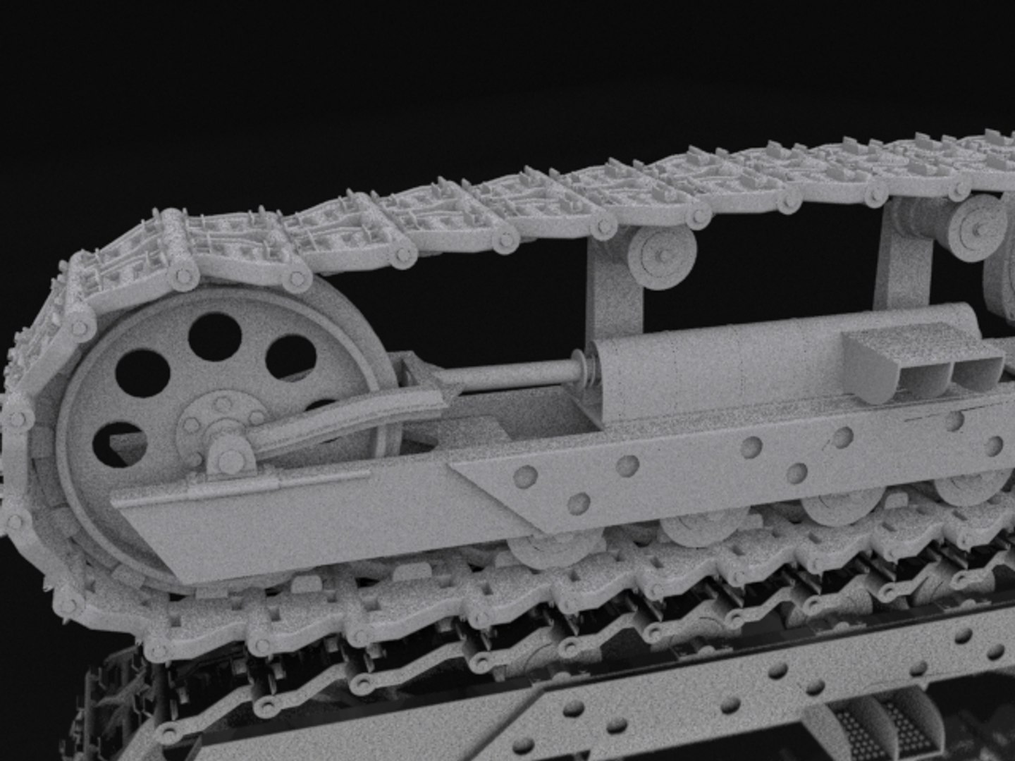 3D Model Tractor Chassis - TurboSquid 1156677