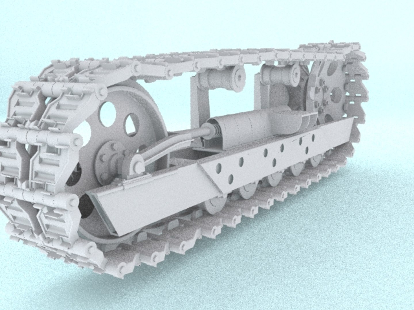 3D Model Tractor Chassis - TurboSquid 1156677