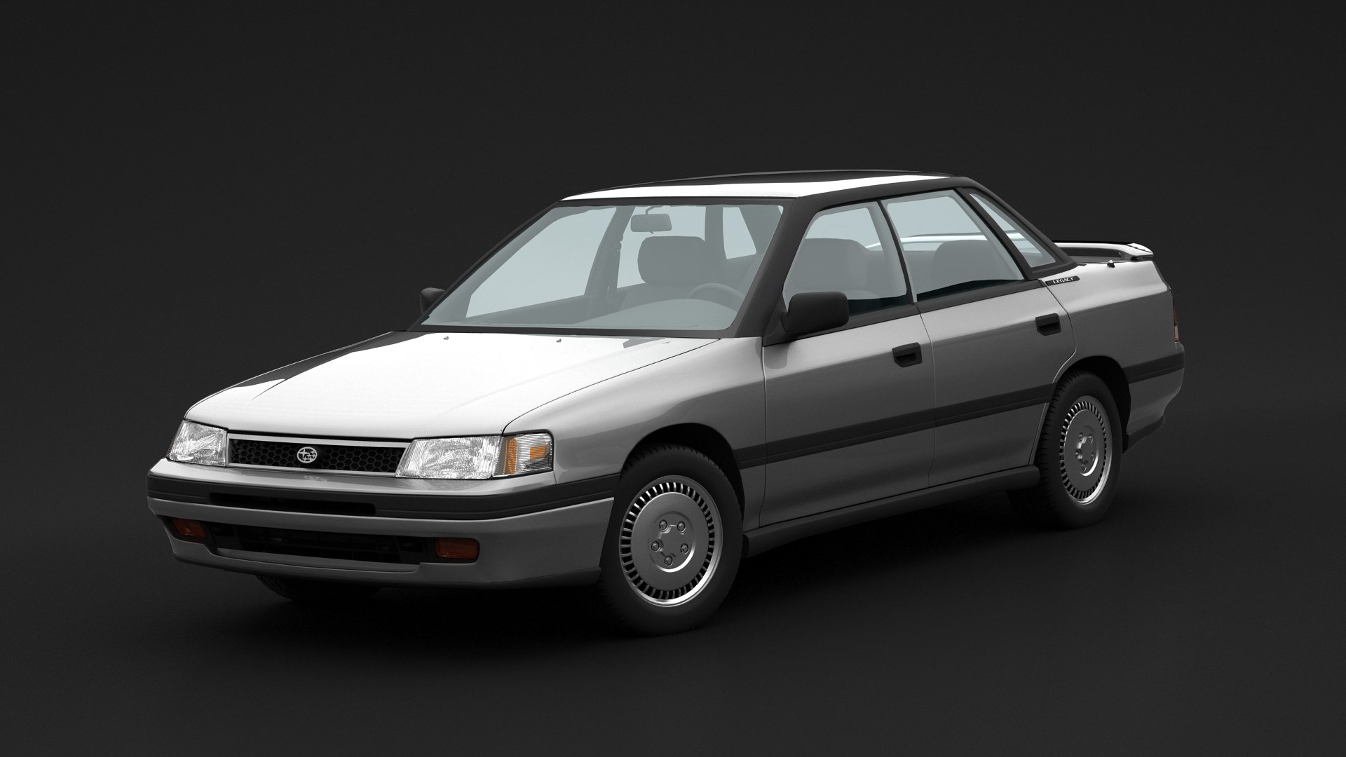 Subaru Legacy 1990 3D model - TurboSquid 2011536