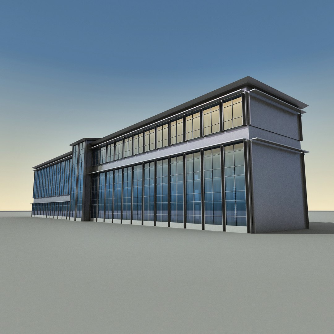 3d Modern Building Model