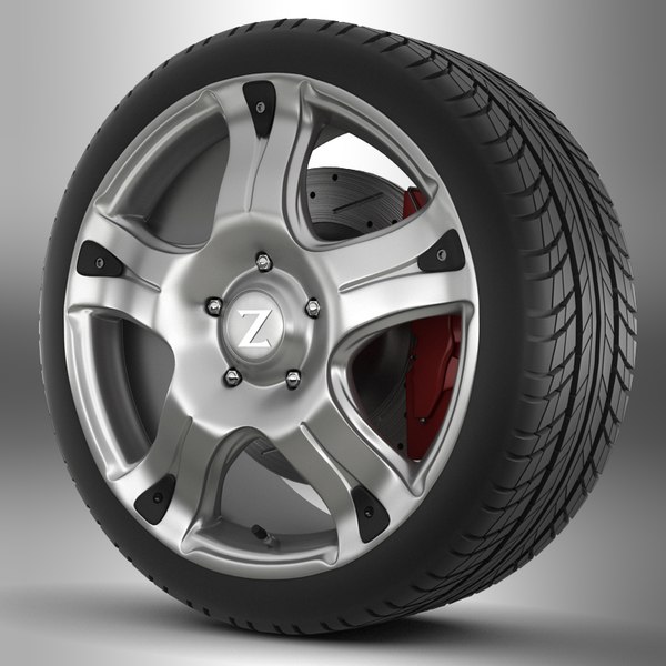 3d model rim
