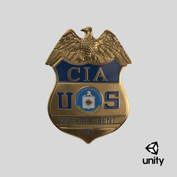 Cia-badge model - TurboSquid 1192976