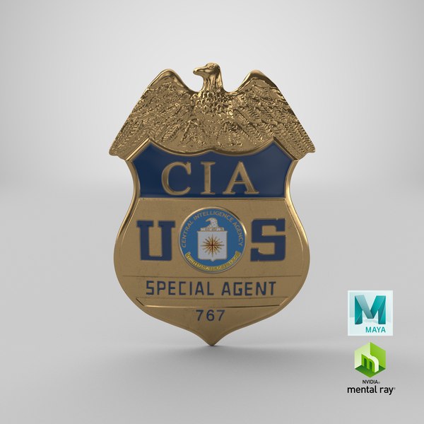 Cia-badge model - TurboSquid 1192976