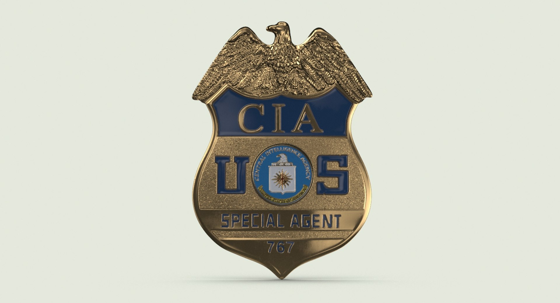Cia-badge Model - TurboSquid 1192976