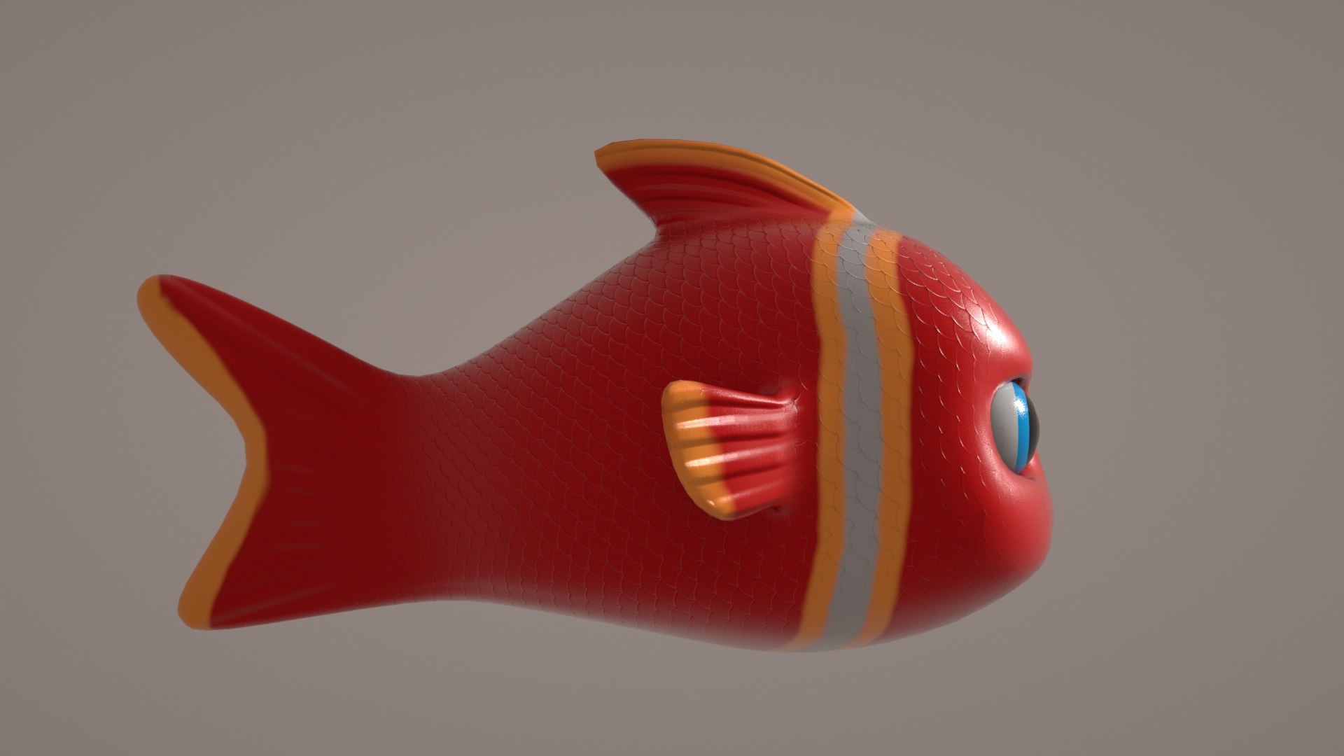 3D Model Red Fish - TurboSquid 1548509