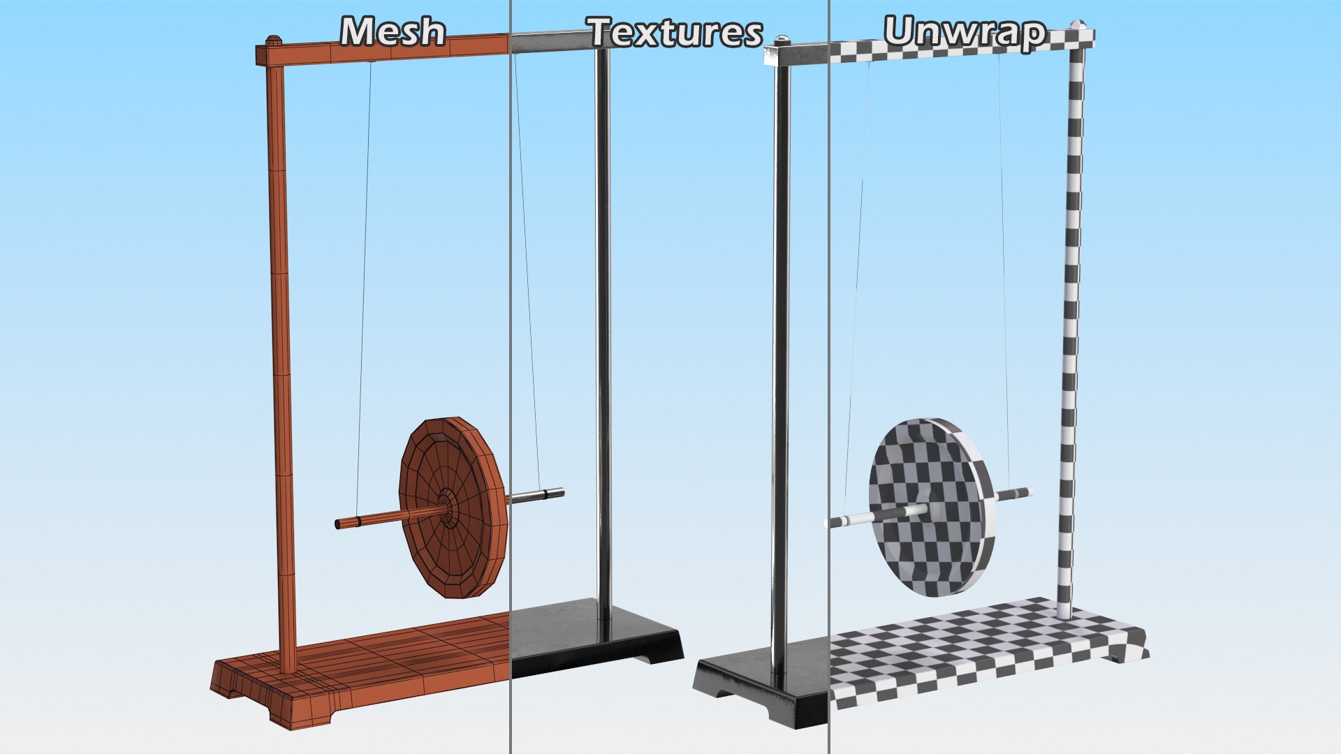 Maxwell Wheel Apparatus Model - TurboSquid 1718549