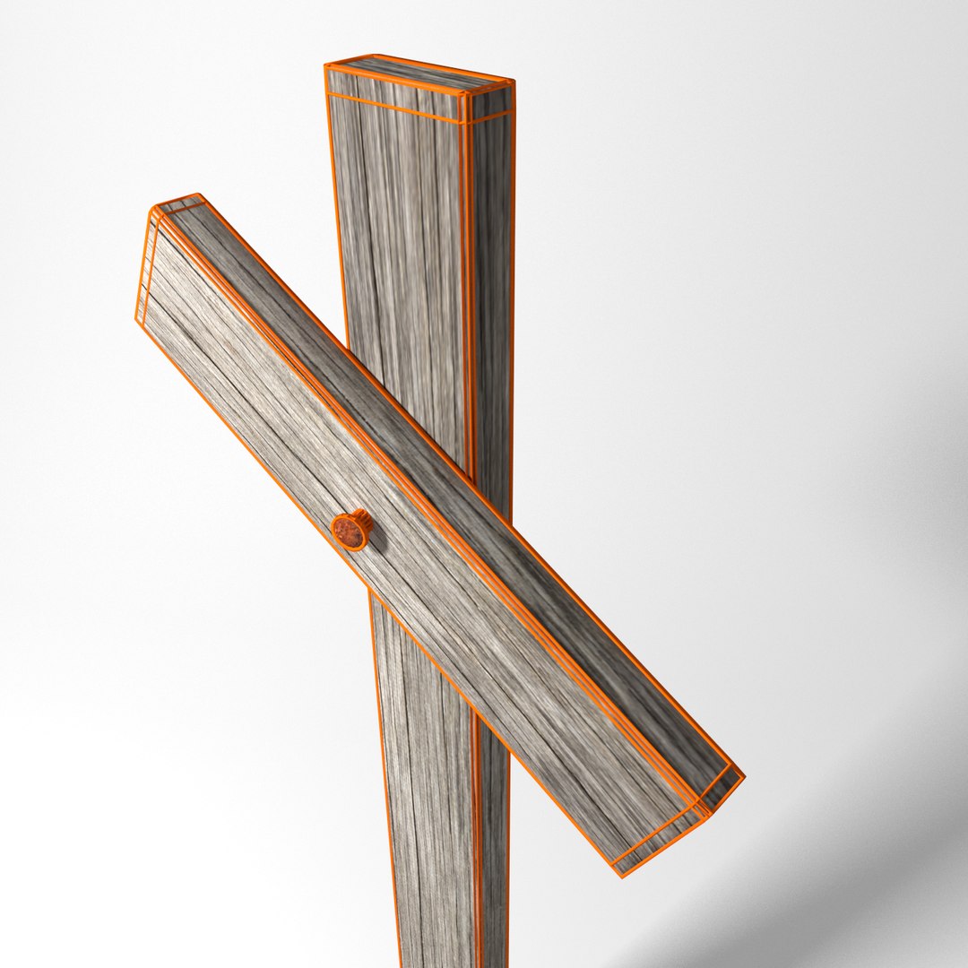 3d Cross Tilted