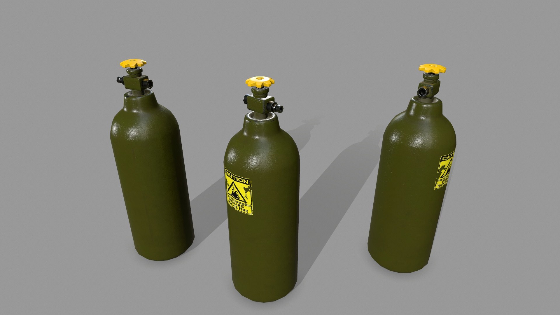 3D oxygen tank - TurboSquid 1544447