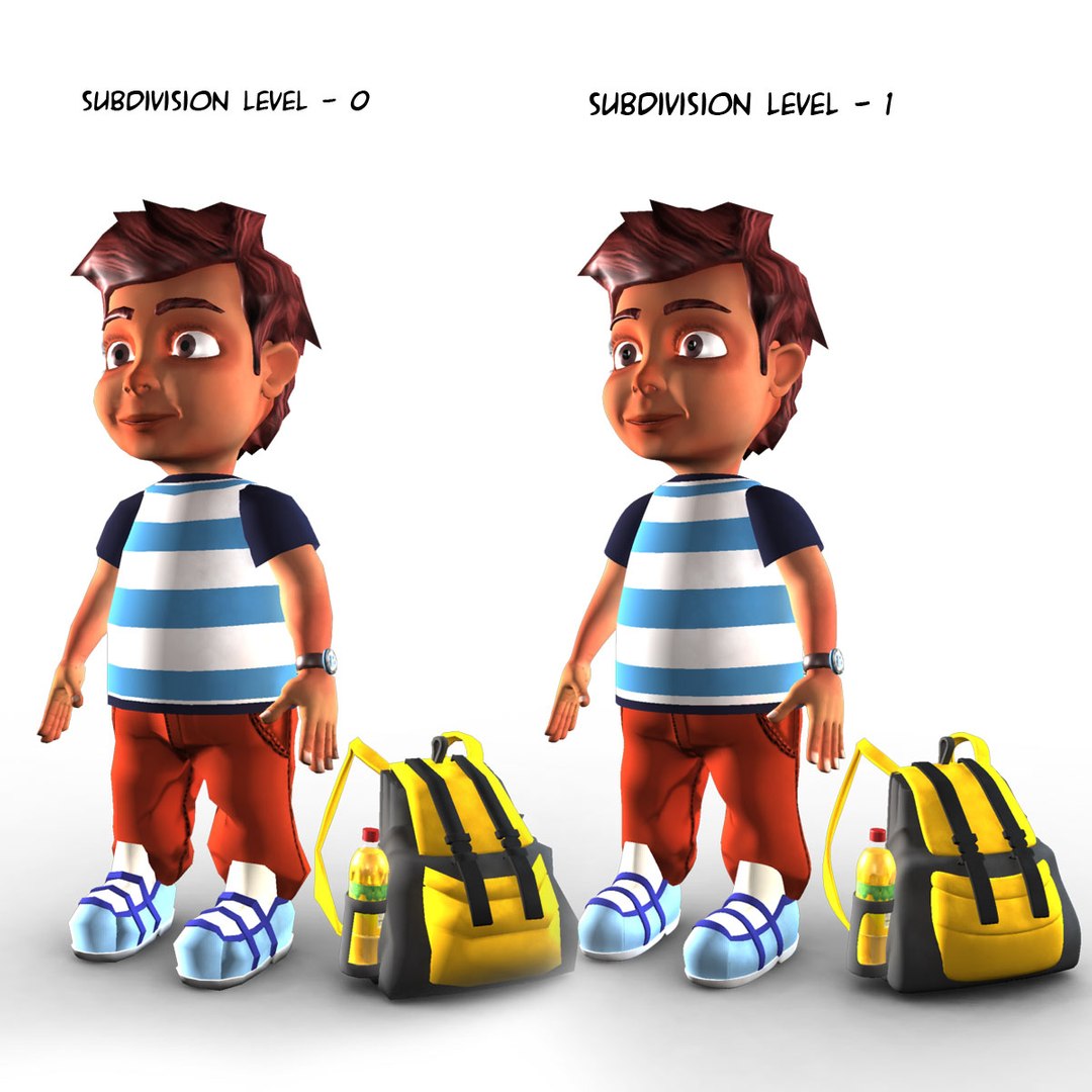 Max Boy Cartoon Toon