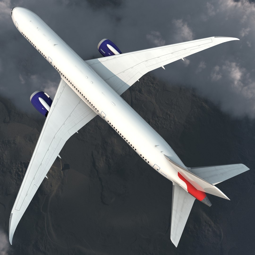 boeing 787 dreamliner generic 3d model