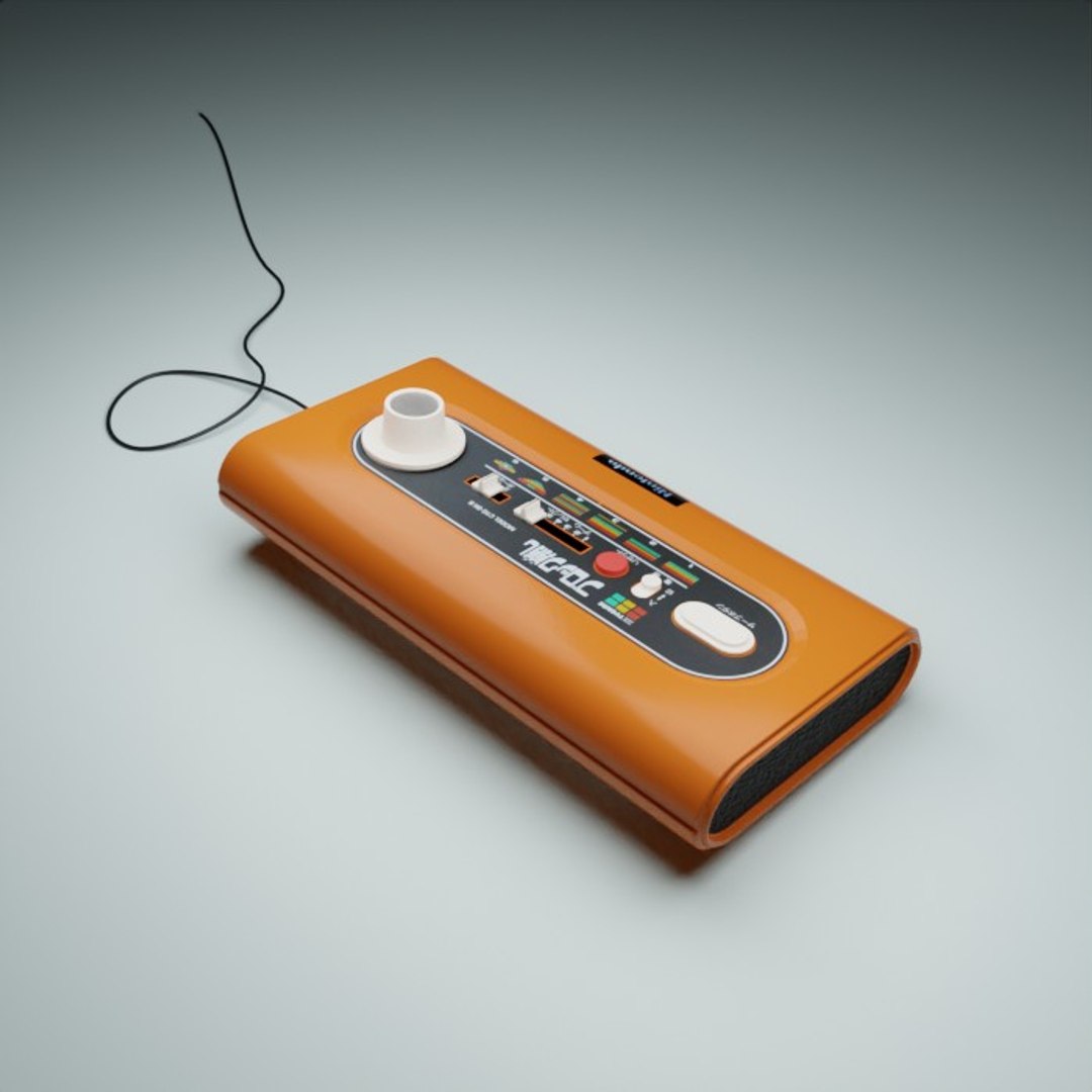 3D Nintendo Color Tv-game Block - TurboSquid 1590990