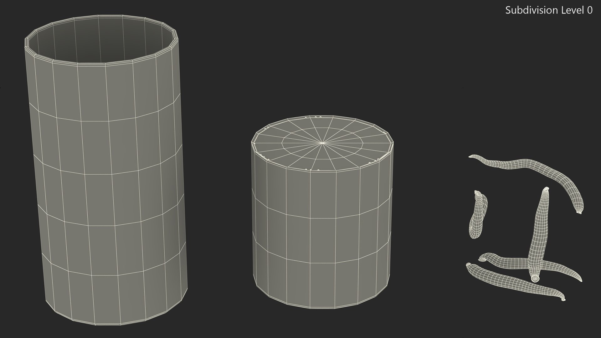 Glass Full Of Medicinal Leeches Model - TurboSquid 2080768