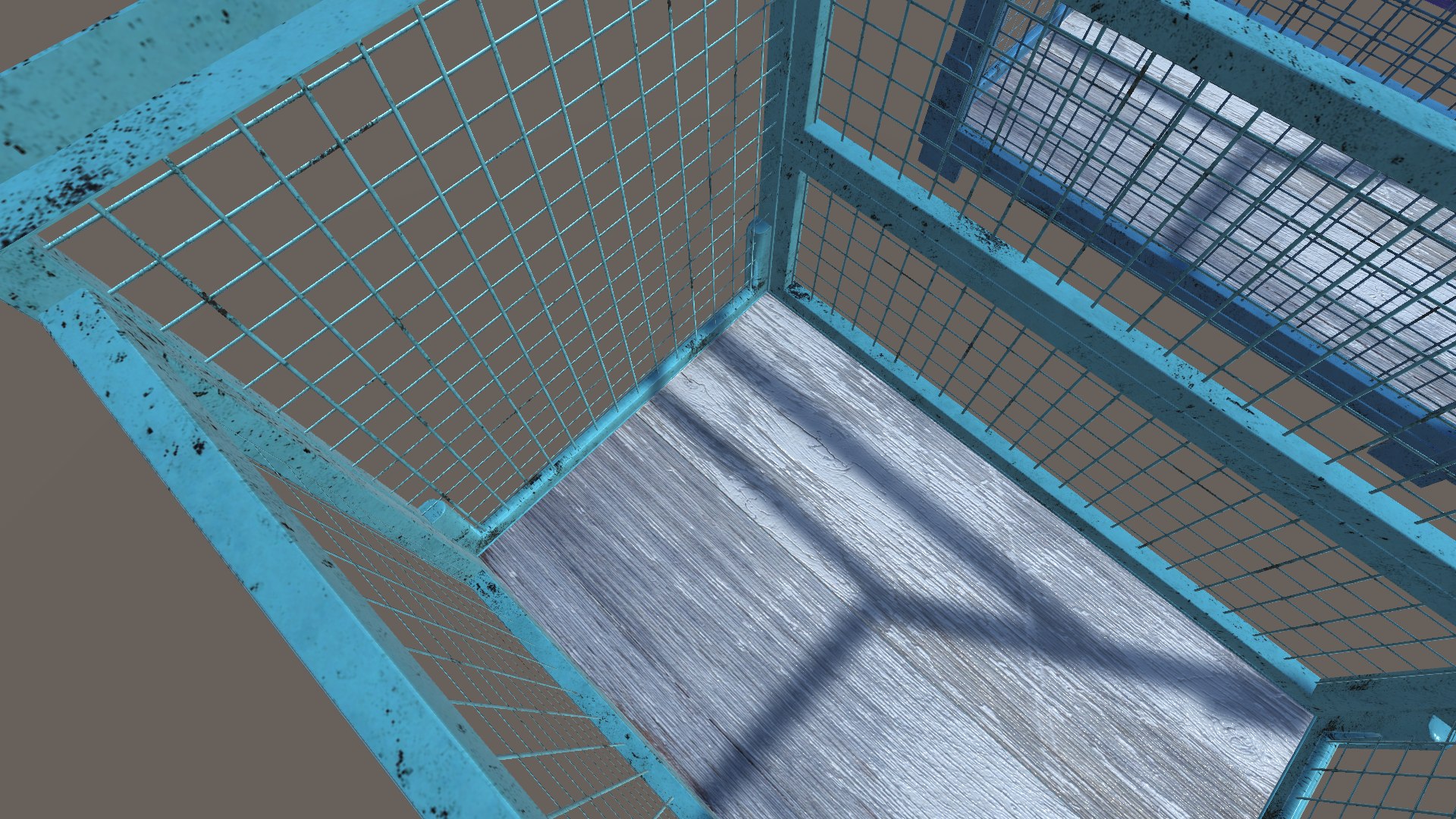 3D PBR Metalcage Box - TurboSquid 1980211