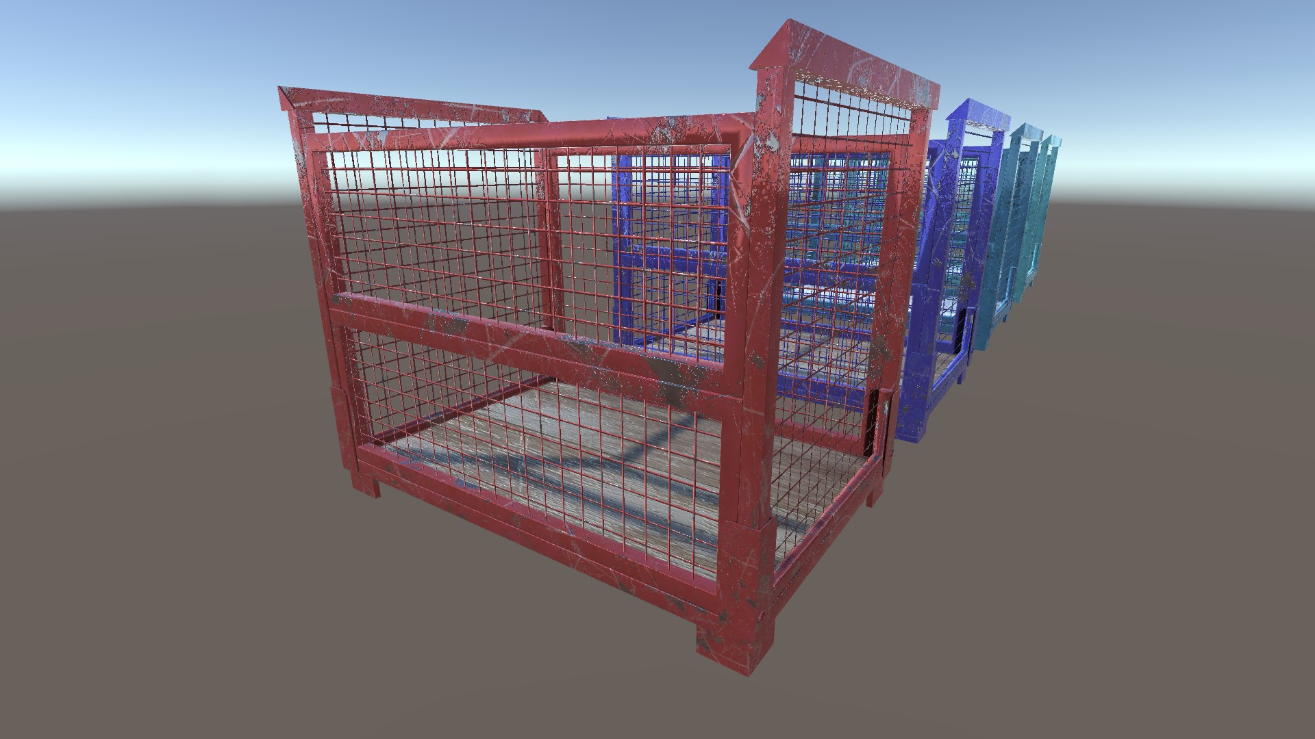 3D PBR Metalcage Box - TurboSquid 1980211