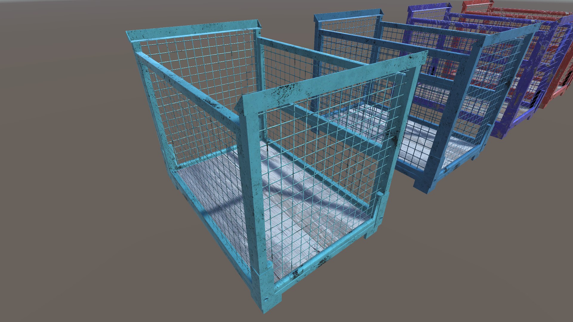 3D PBR Metalcage Box - TurboSquid 1980211