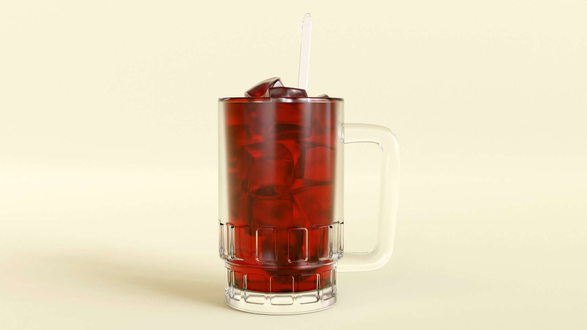 3D Ice Tea 001 - TurboSquid 2173283