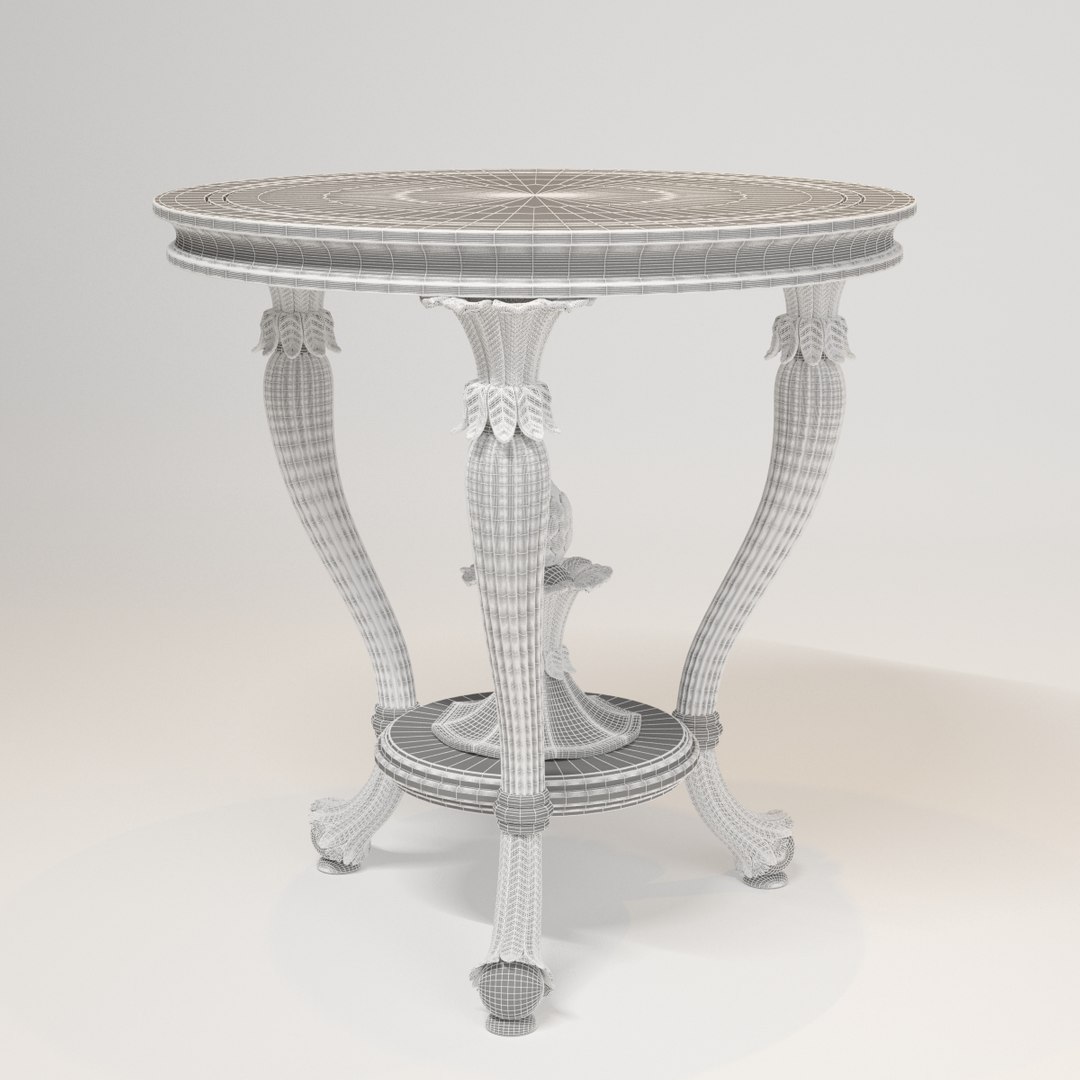 3ds Max Chelini Table Ftb0 1024