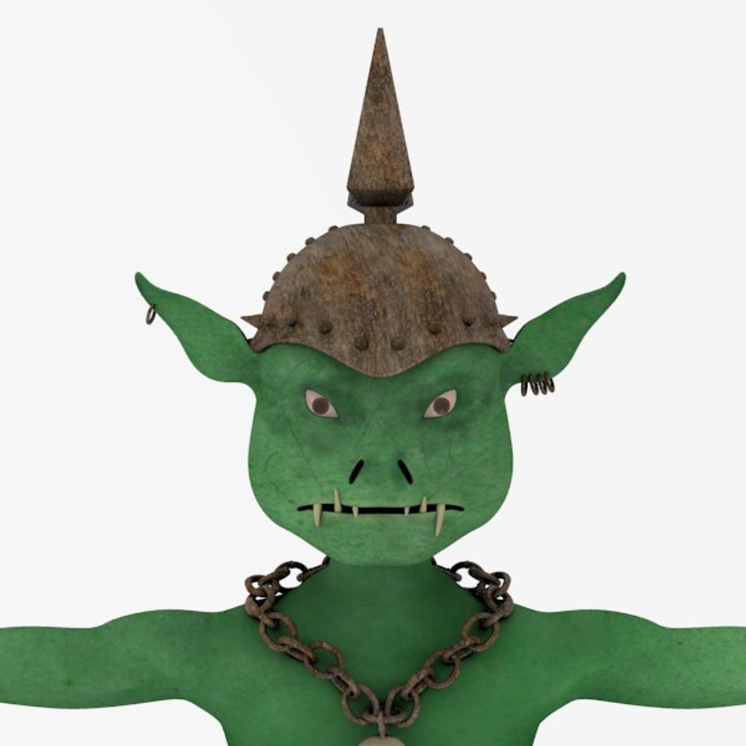 3d Model Of Goblin Rig