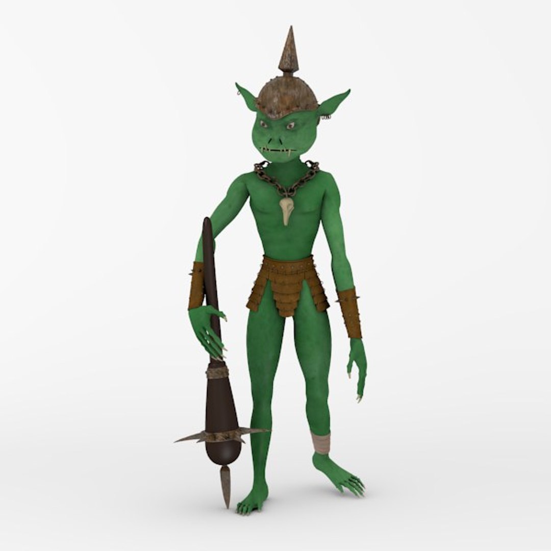 3d Model Of Goblin Rig