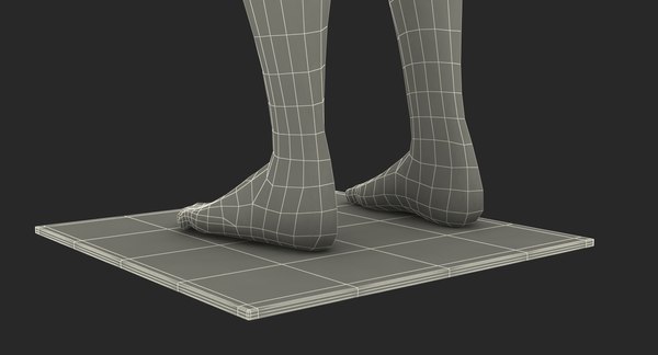 3D male mannequin dark standing - TurboSquid 1415753