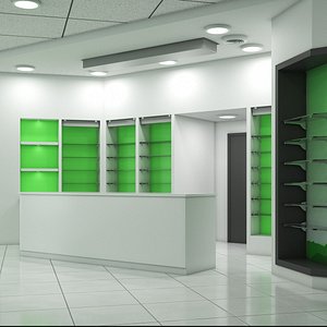 Store Interior 3D Models for Download | TurboSquid