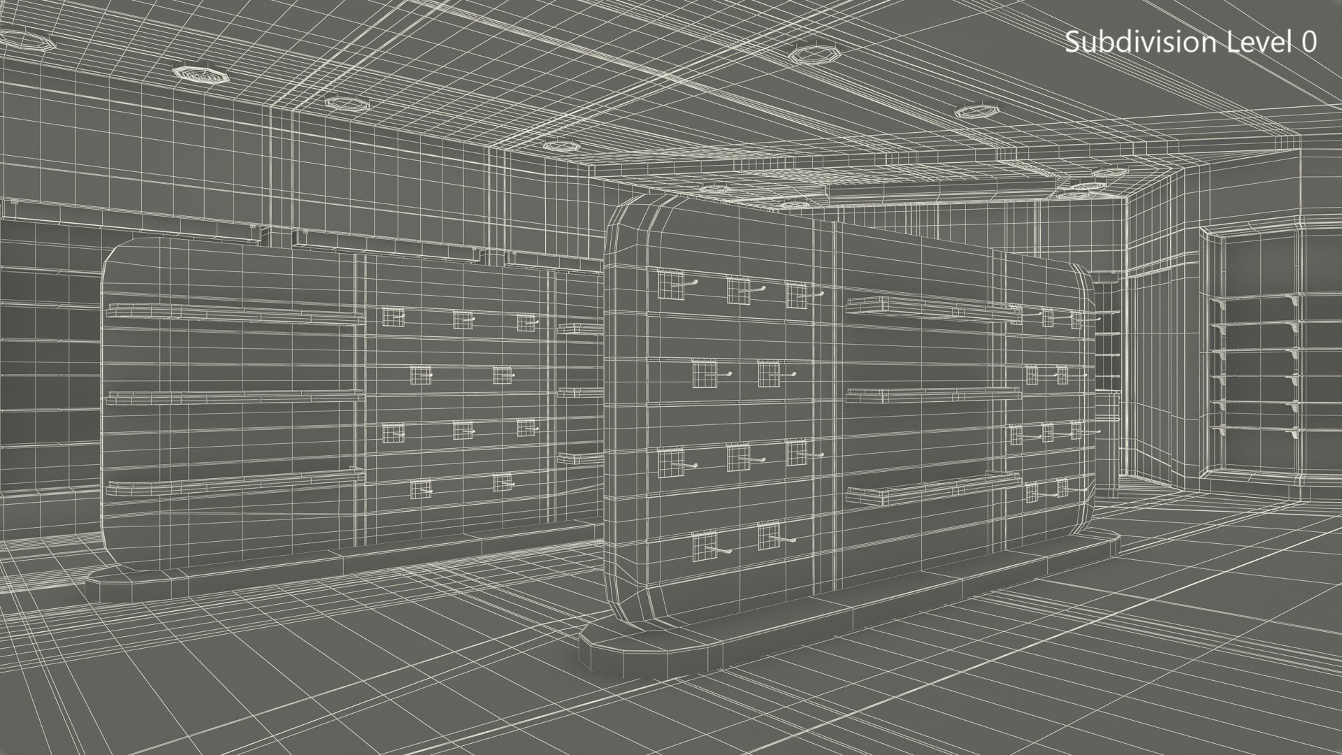 Empty Store 3D - TurboSquid 2191958