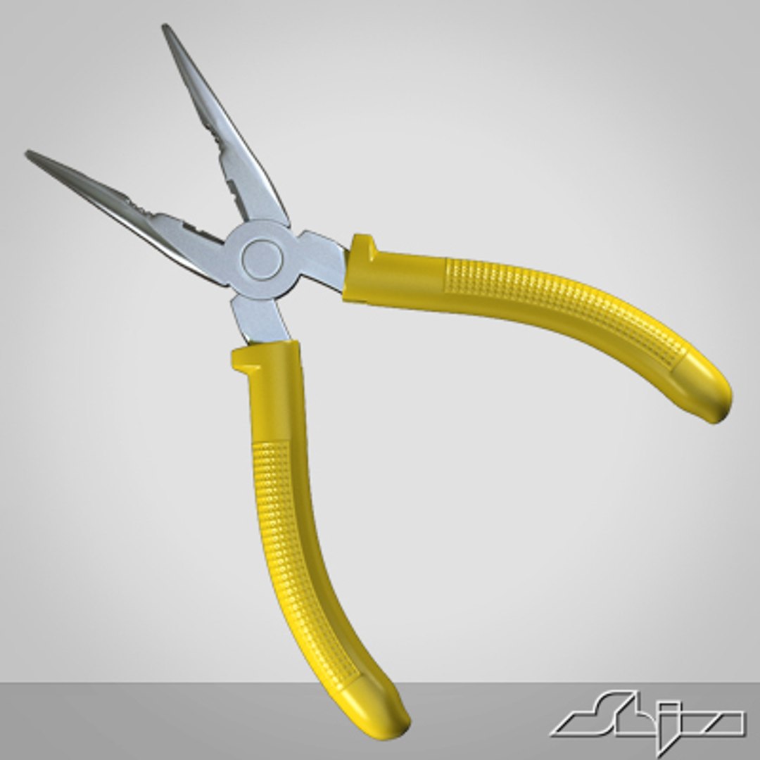 3d pliers model