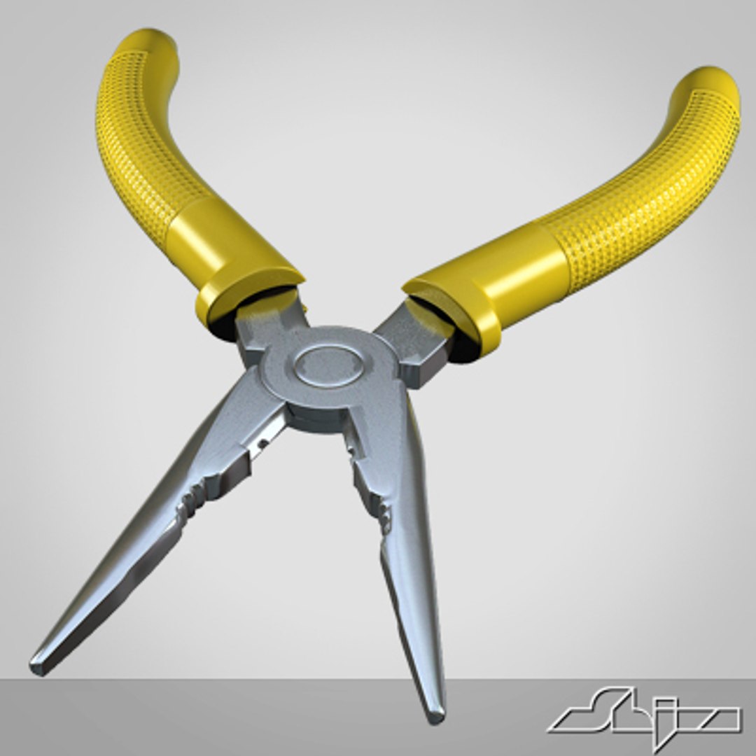 3d pliers model