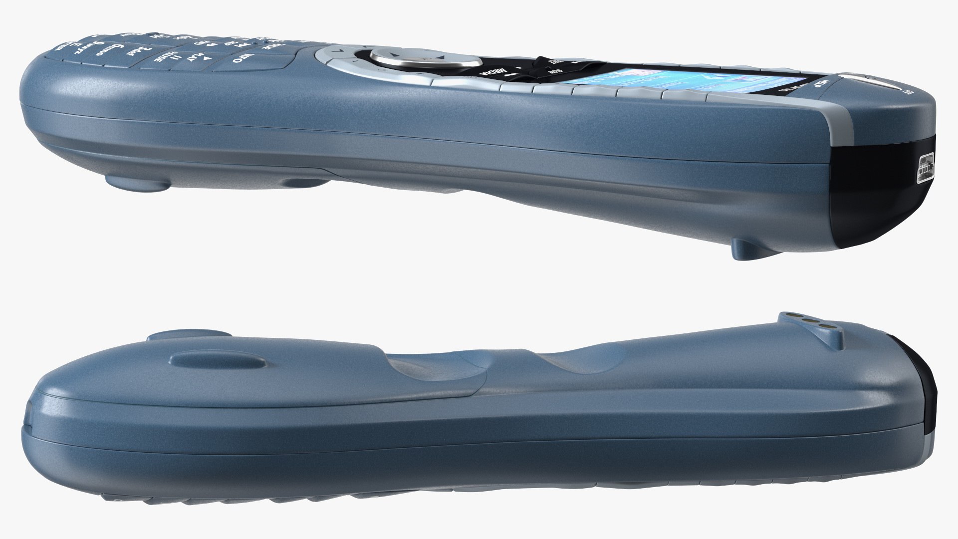 Universal Remote Control Logitech Harmony 880 Blue 3D Model ...