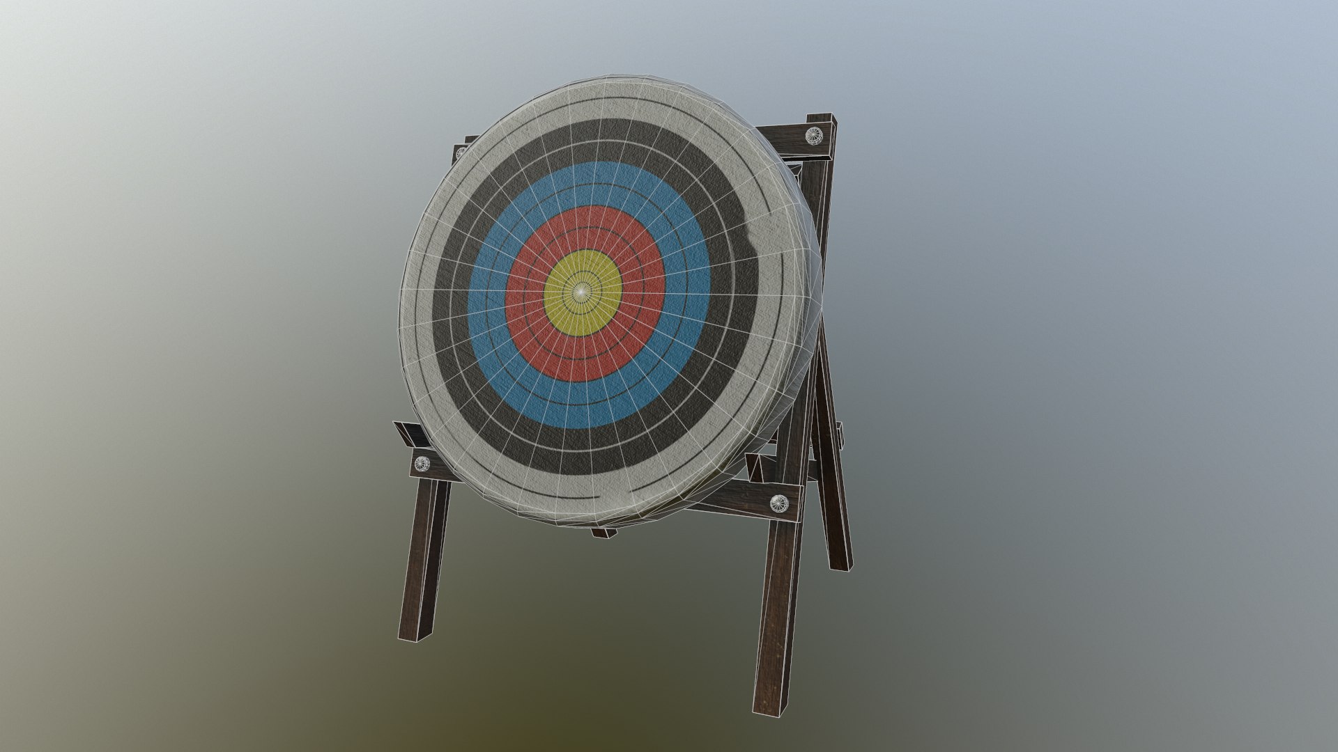 Archery Props Arrow and Target 3D - TurboSquid 2071331