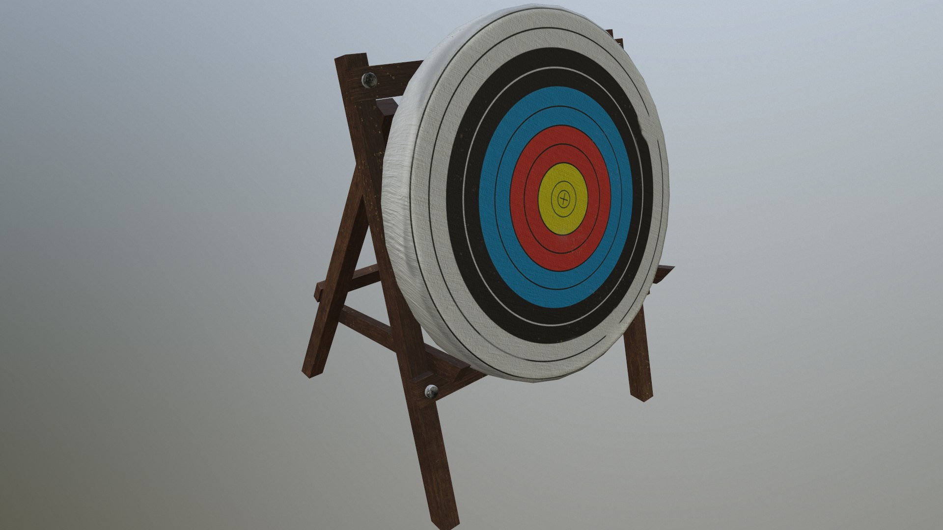 Archery Props Arrow and Target 3D - TurboSquid 2071331