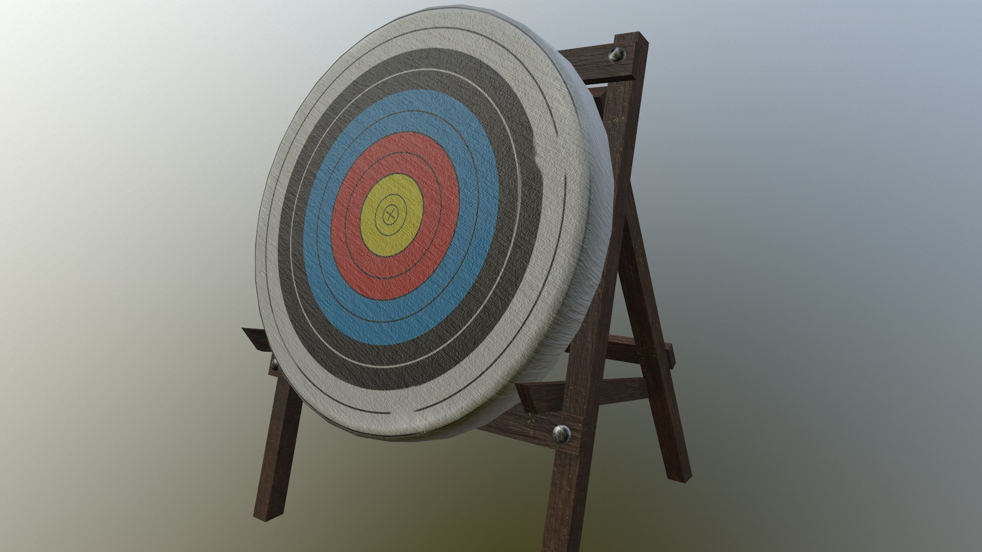 Archery Props Arrow and Target 3D - TurboSquid 2071331