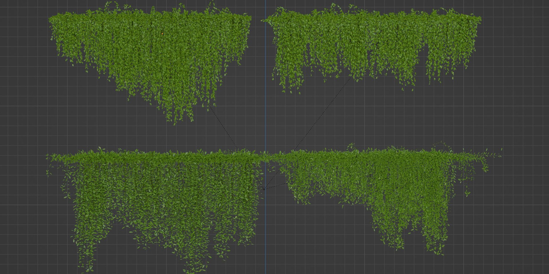 Creeper Plants Collection Vol 144-Blender 3D - TurboSquid 2149260
