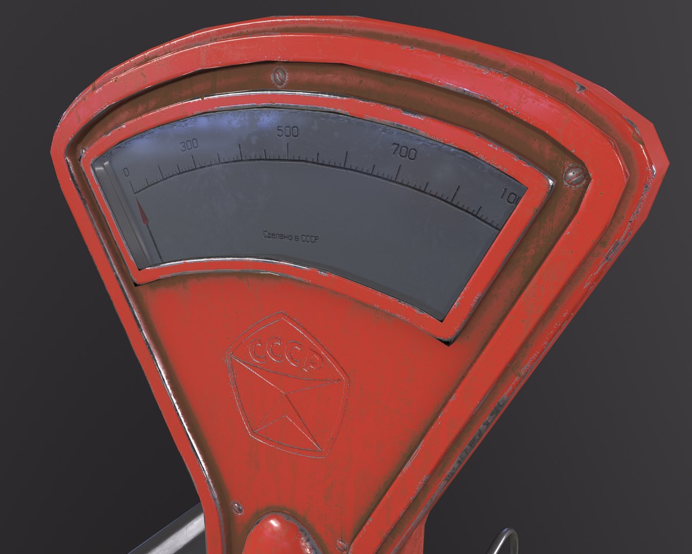 3D Soviet Market Treasures of Vintage Soviet Market Scales - TurboSquid ...