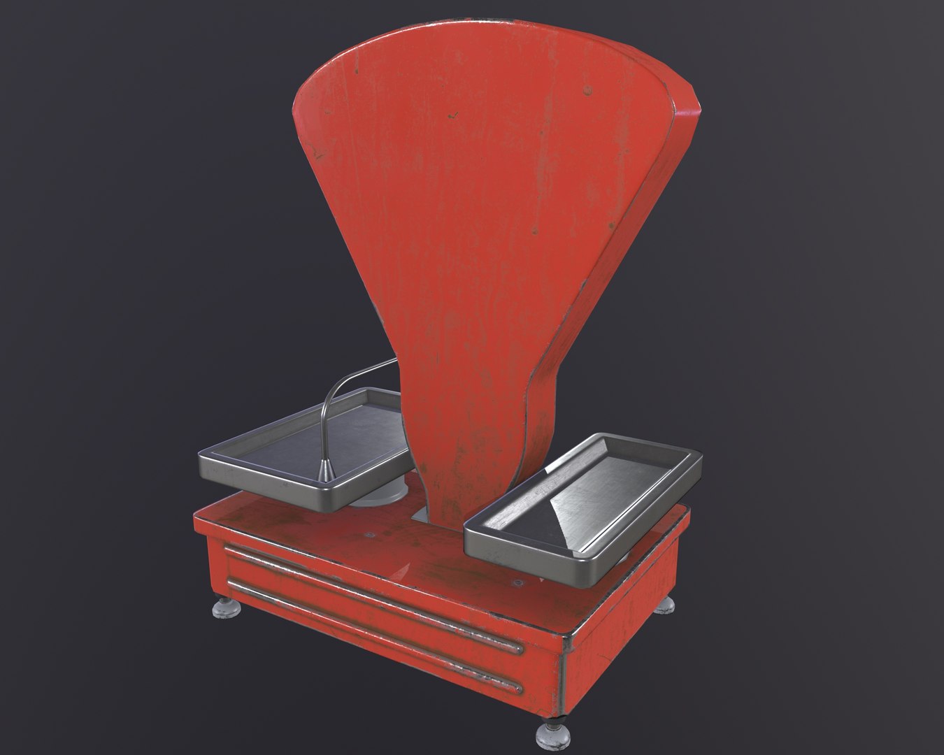 3D Soviet Market Treasures of Vintage Soviet Market Scales - TurboSquid ...