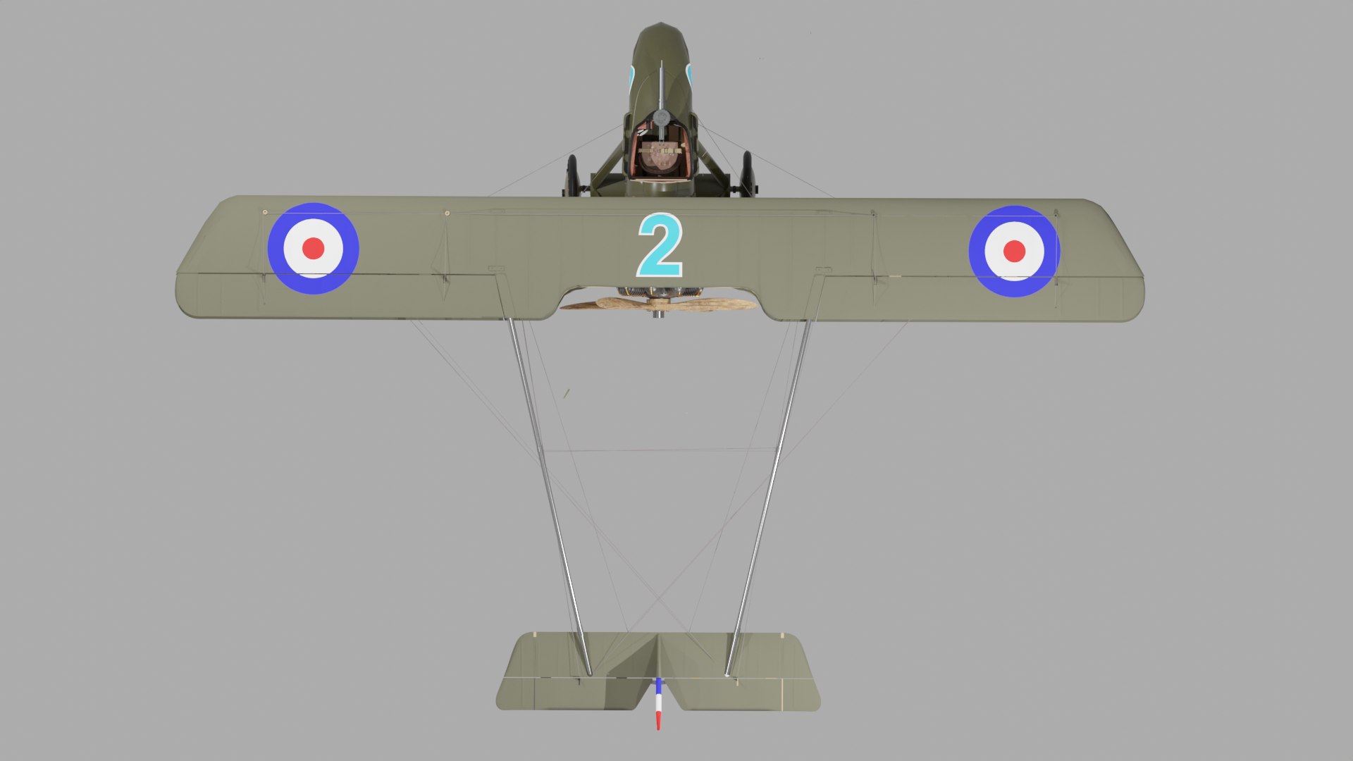 3D Royal Aircraft Factory FE8 - TurboSquid 2072446