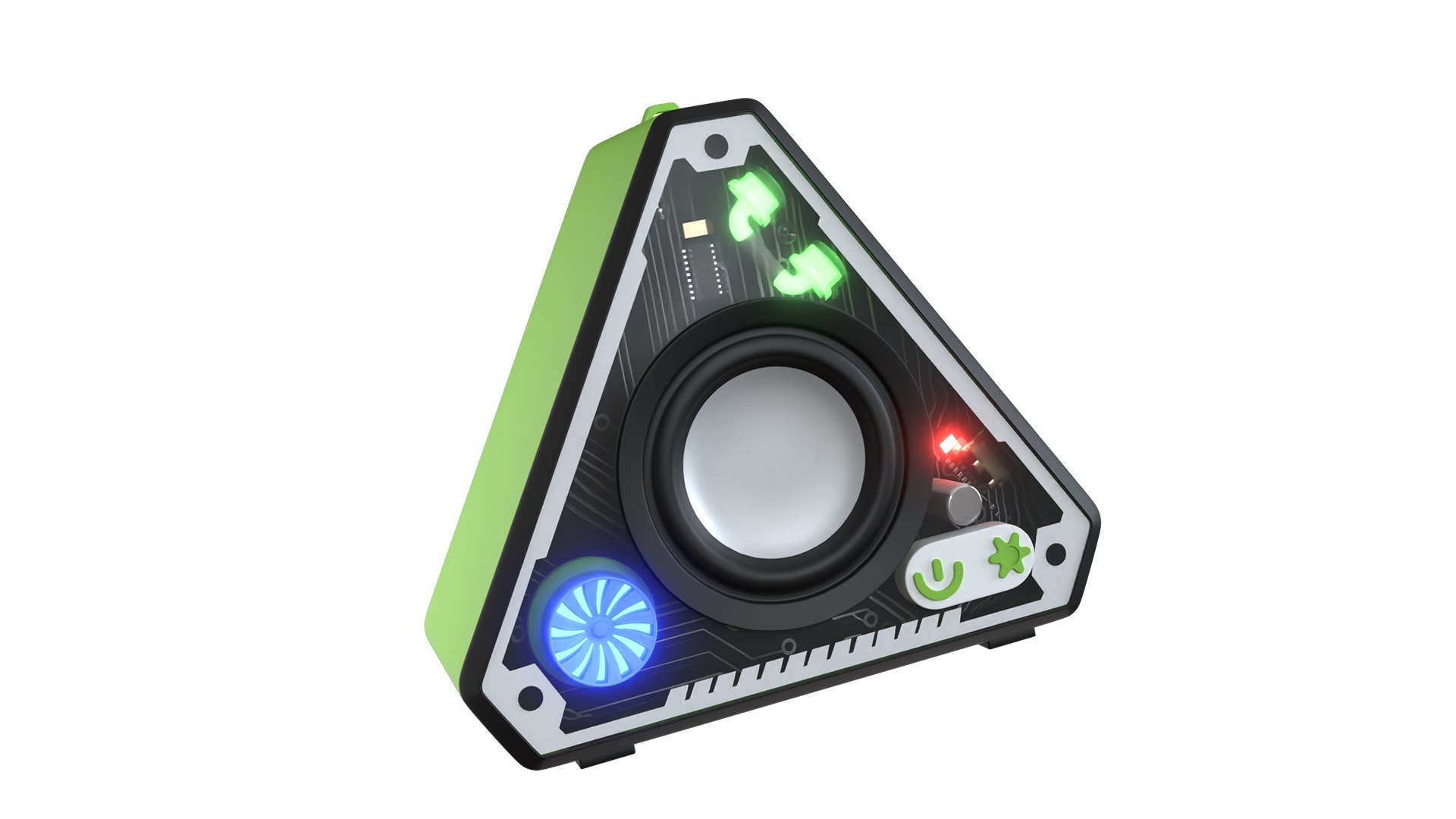 3D Triangle Speaker RB-5B Model - TurboSquid 2372170