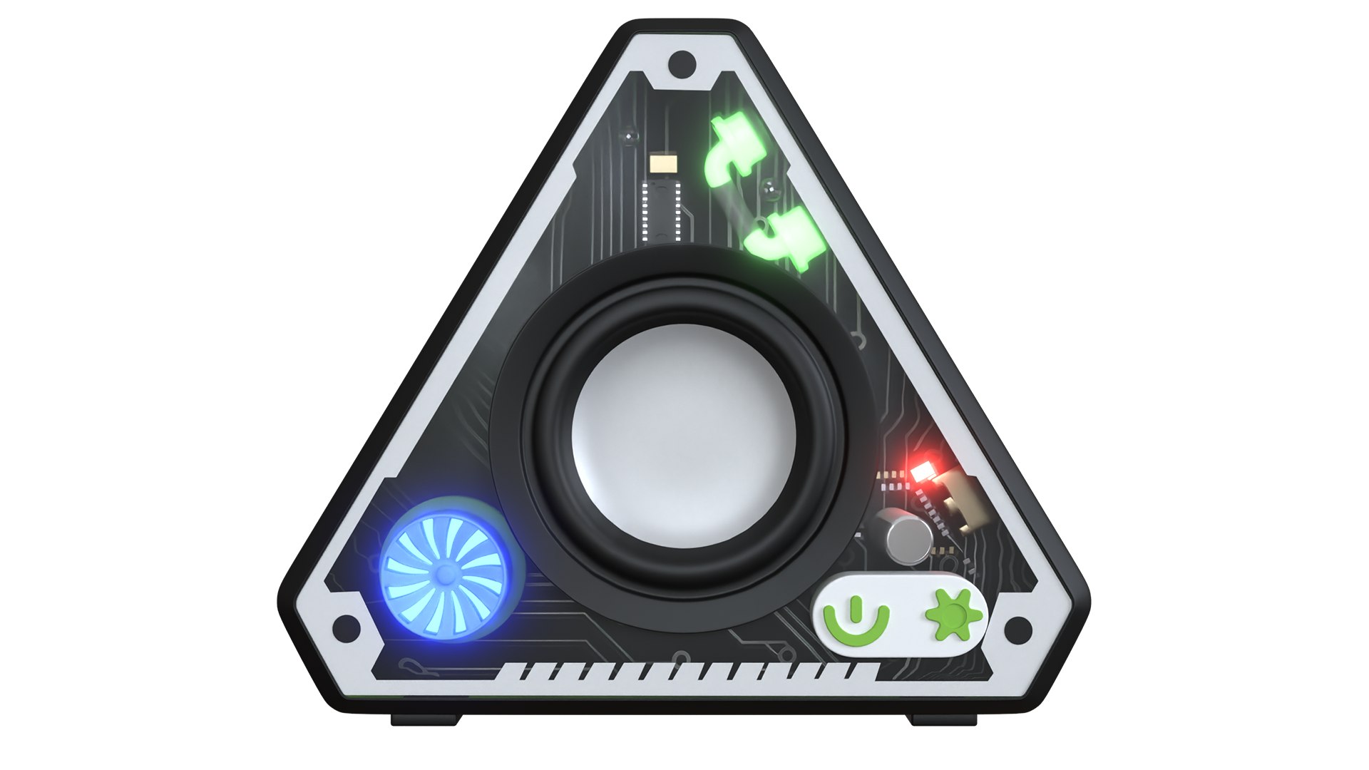3D Triangle Speaker RB-5B Model - TurboSquid 2372170