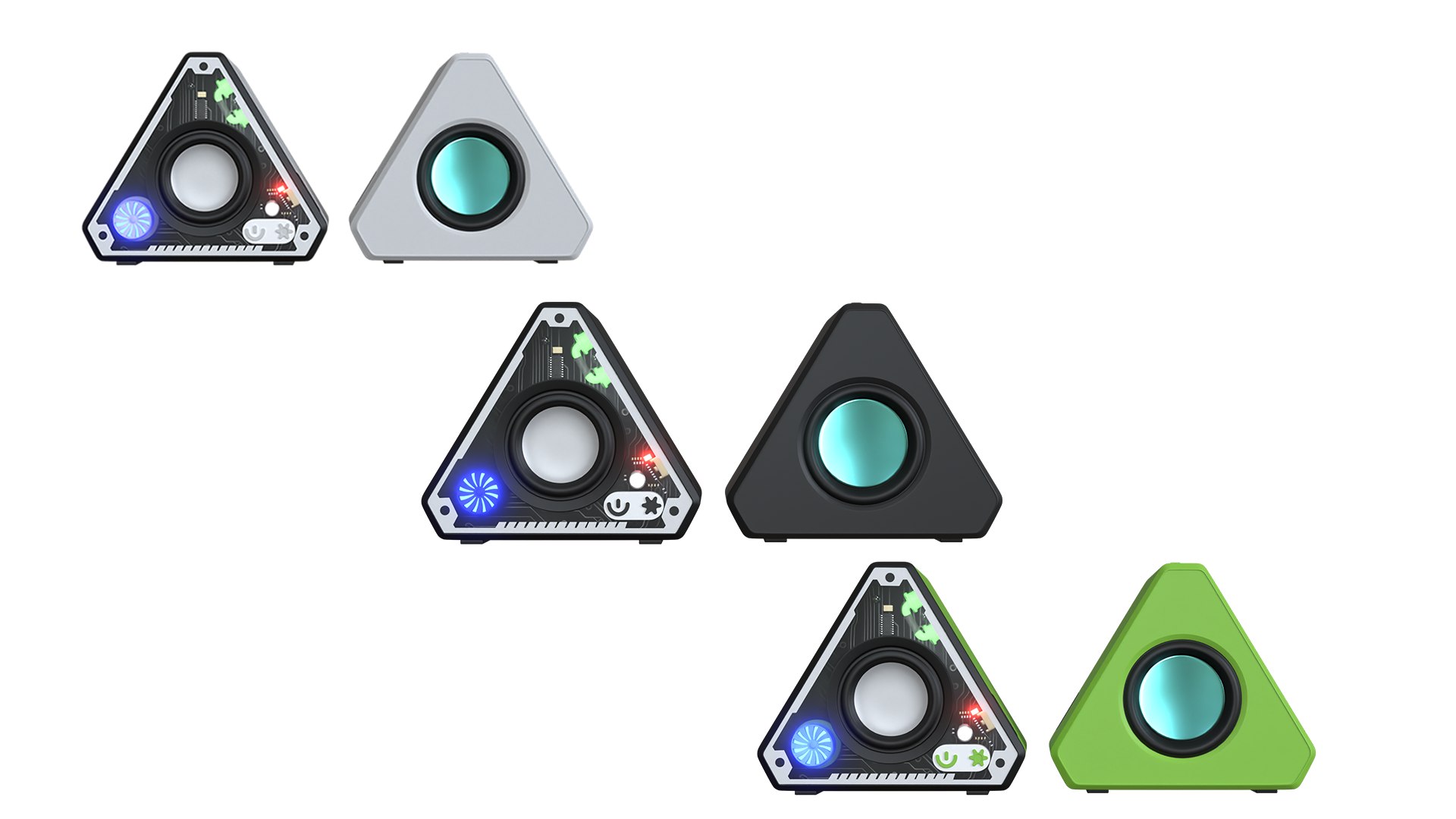 3D Triangle Speaker RB-5B Model - TurboSquid 2372170