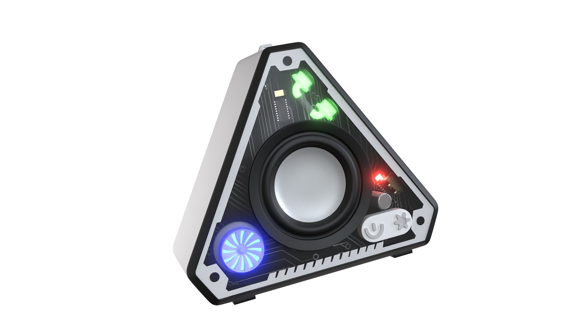 3D Triangle Speaker RB-5B Model - TurboSquid 2372170