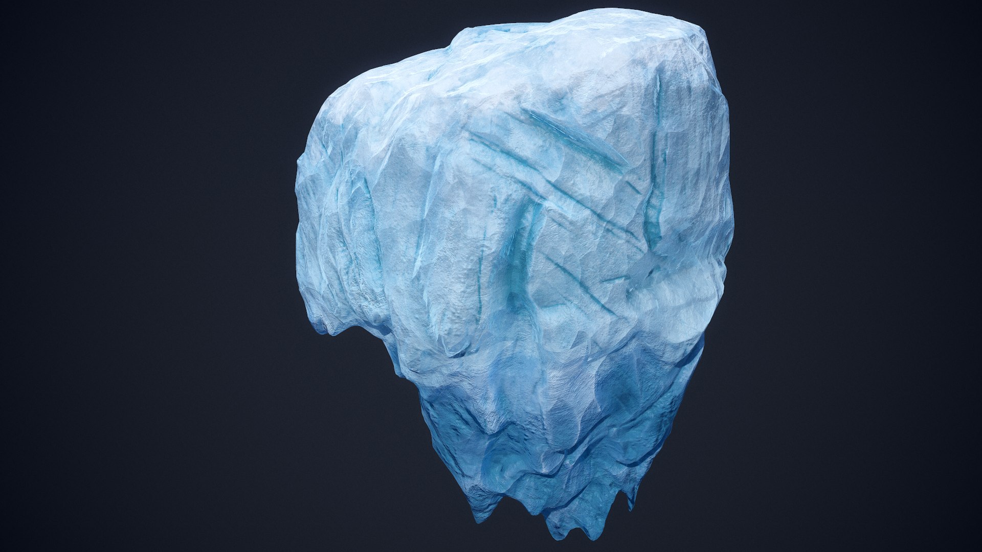 3D Iceberg Pbr Ice Model - TurboSquid 1572552