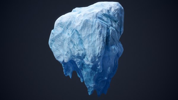 3D iceberg pbr ice model - TurboSquid 1572552