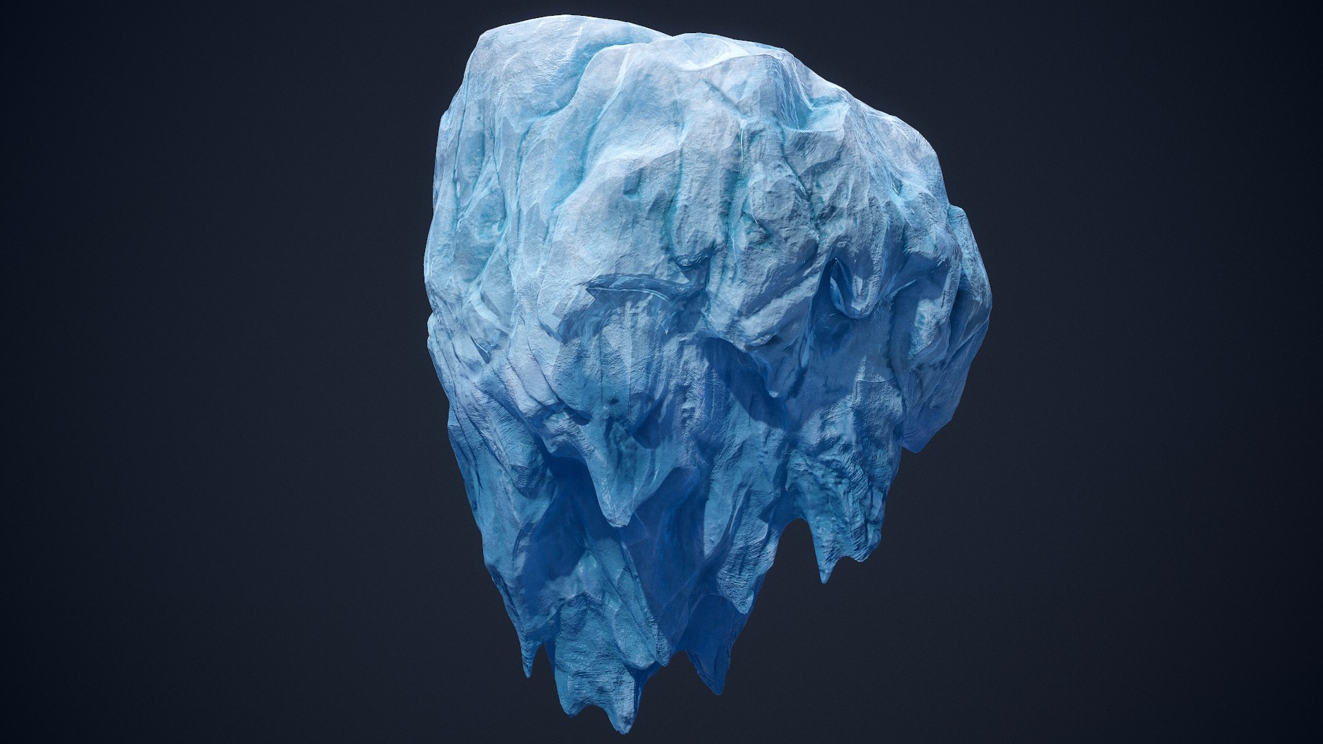 3D Iceberg Pbr Ice Model - TurboSquid 1572552